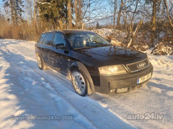 Black Audi Allroad 2001 in Tartu, with an engine capacity of 2.50 L and mileage of 0 thousand km for 1400 €, photo 2 on AUTOMOTO.COM.LV
