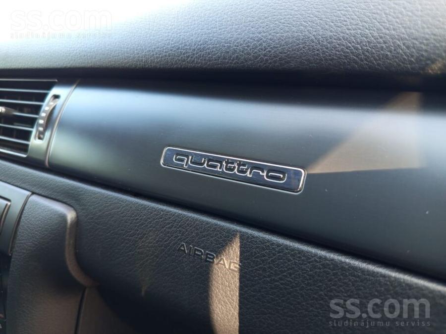 Melns Audi Allroad 2001 Tukums, ar dzinēja tilpumu 2.50 L un nobraukumu 381 tūkst. km par 2450 €, foto 9 vietnē AUTOMOTO.COM.LV