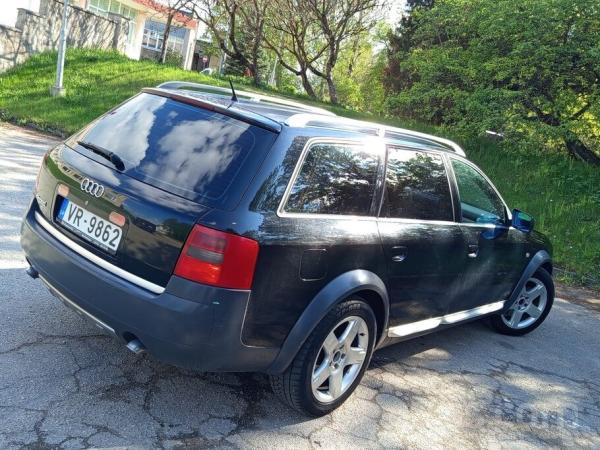 Melns Audi Allroad 2001 Tukums, ar dzinēja tilpumu 2.50 L un nobraukumu 381 tūkst. km par 2990 €, foto 3 vietnē AUTOMOTO.COM.LV