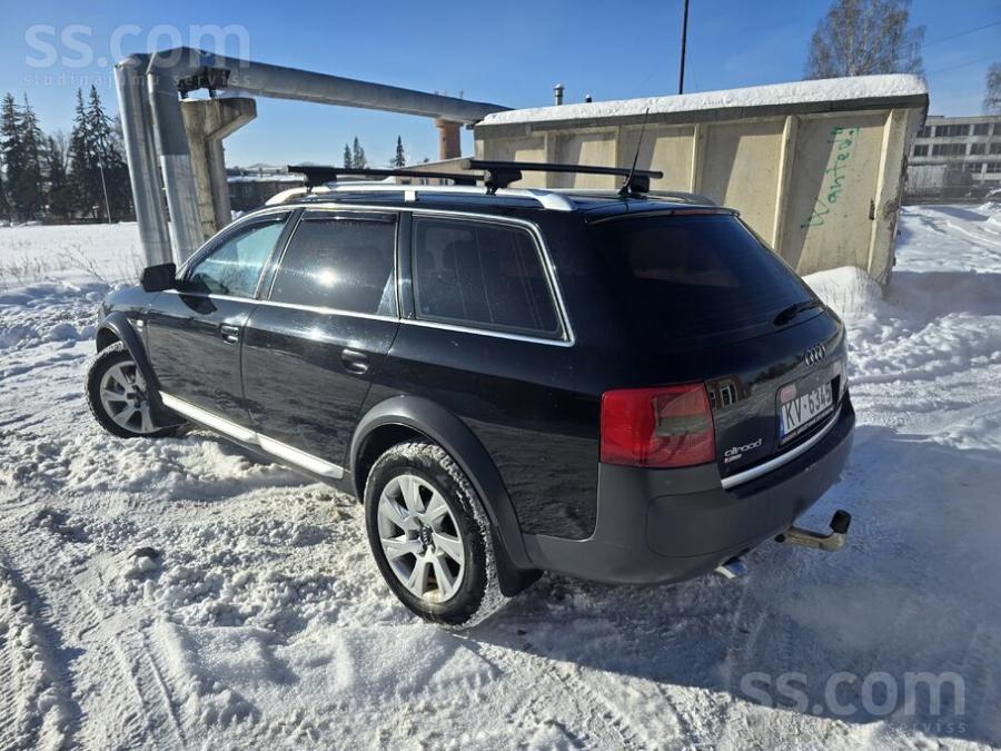 Черный Ауди Олроуд 2002 в Лудза, объемом двигателя 2.50 л и пробегом 379 тыс. км за 3750 €, фото 6 на AUTOMOTO.COM.LV