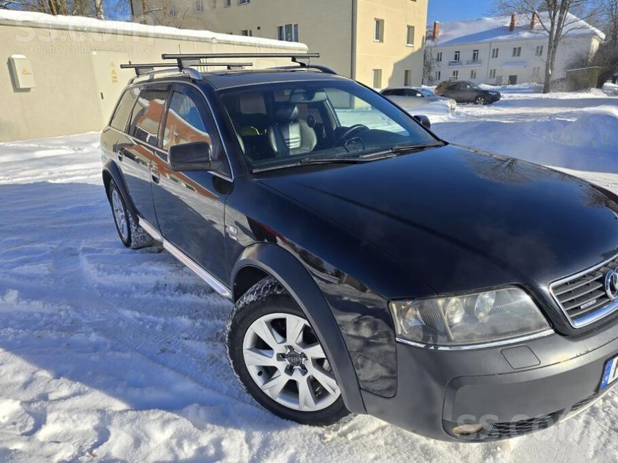 Черный Ауди Олроуд 2002 в Лудза, объемом двигателя 2.50 л и пробегом 379 тыс. км за 3750 €, фото 12 на AUTOMOTO.COM.LV
