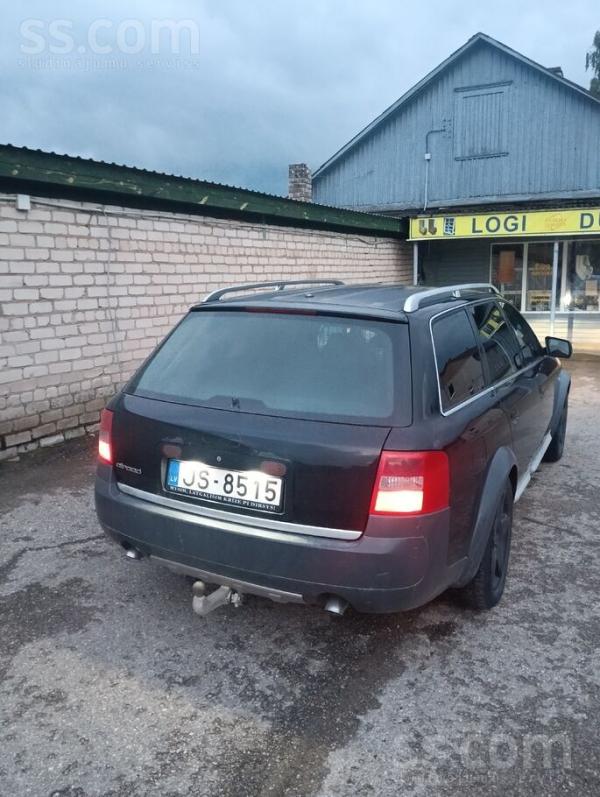 Melns Audi Allroad 2003 Ludza, ar dzinēja tilpumu 2.50 L un nobraukumu 402 tūkst. km par 1800 €, foto 2 vietnē AUTOMOTO.COM.LV