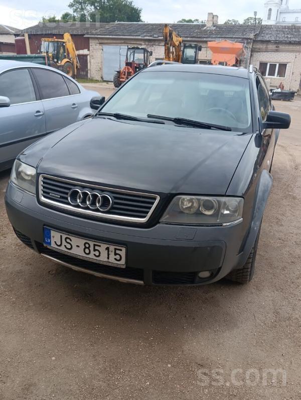 Melns Audi Allroad 2003 Ludza, ar dzinēja tilpumu 2.50 L un nobraukumu 402 tūkst. km par 1800 €, foto 4 vietnē AUTOMOTO.COM.LV