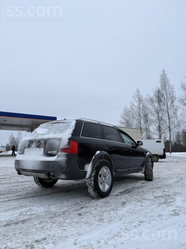 Black Audi Allroad 2003 in Jekabpils, with an engine capacity of 2.50 L and mileage of 263 thousand km for 2850 €, photo 3 on AUTOMOTO.COM.LV