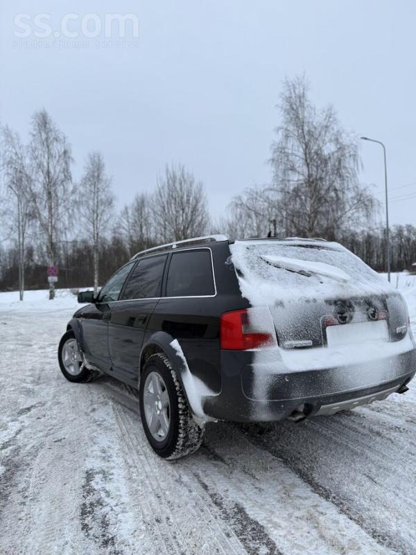 Black Audi Allroad 2003 in Jekabpils, with an engine capacity of 2.50 L and mileage of 263 thousand km for 2850 €, photo 4 on AUTOMOTO.COM.LV