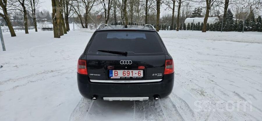 Melns Audi Allroad 2003 Rīga, ar dzinēja tilpumu 2.50 L un nobraukumu 348 tūkst. km par 3100 €, foto 4 vietnē AUTOMOTO.COM.LV