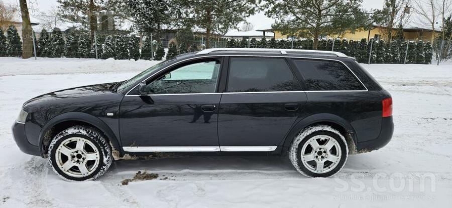Melns Audi Allroad 2003 Rīga, ar dzinēja tilpumu 2.50 L un nobraukumu 348 tūkst. km par 3100 €, foto 6 vietnē AUTOMOTO.COM.LV