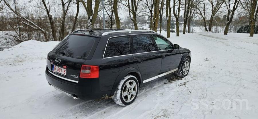 Melns Audi Allroad 2003 Rīga, ar dzinēja tilpumu 2.50 L un nobraukumu 348 tūkst. km par 3100 €, foto 7 vietnē AUTOMOTO.COM.LV