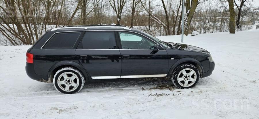 Melns Audi Allroad 2003 Rīga, ar dzinēja tilpumu 2.50 L un nobraukumu 348 tūkst. km par 3100 €, foto 8 vietnē AUTOMOTO.COM.LV