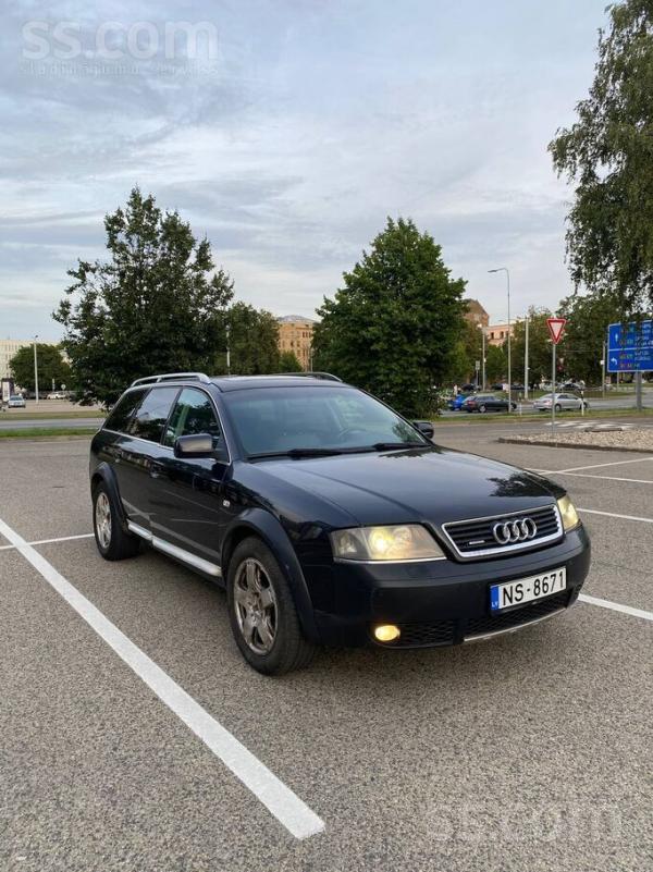 Melns Audi Allroad 2003 Rīga, ar dzinēja tilpumu 2.50 L un nobraukumu 356 tūkst. km par 2000 €, foto 1 vietnē AUTOMOTO.COM.LV