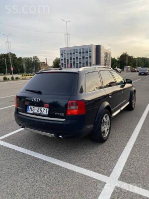 Black Audi Allroad 2003 in Riga, with an engine capacity of 2.50 L and mileage of 356 thousand km for 2000 €, photo 4 on AUTOMOTO.COM.LV