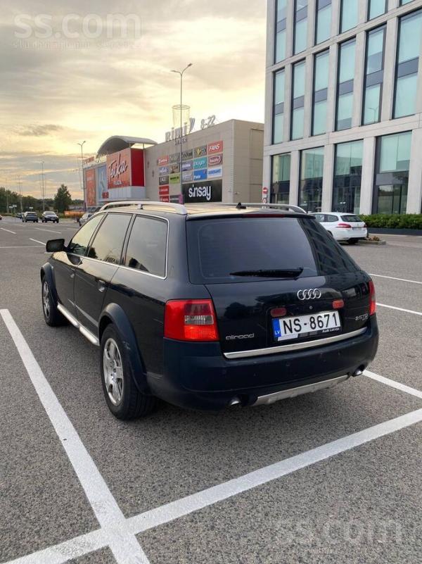 Melns Audi Allroad 2003 Rīga, ar dzinēja tilpumu 2.50 L un nobraukumu 356 tūkst. km par 2000 €, foto 5 vietnē AUTOMOTO.COM.LV