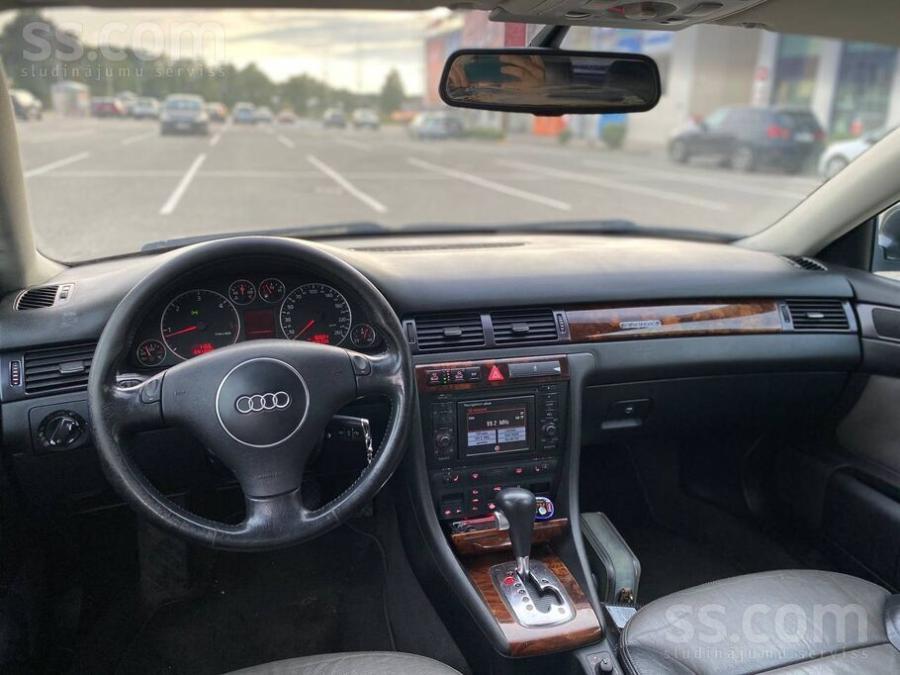 Black Audi Allroad 2003 in Riga, with an engine capacity of 2.50 L and mileage of 356 thousand km for 2000 €, photo 8 on AUTOMOTO.COM.LV