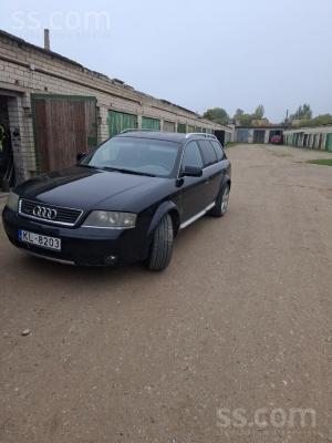 Black Audi Allroad 2003 in Tukums, with an engine capacity of 2.50 L and mileage of 412 thousand km for 800 €, photo 3 on AUTOMOTO.COM.LV
