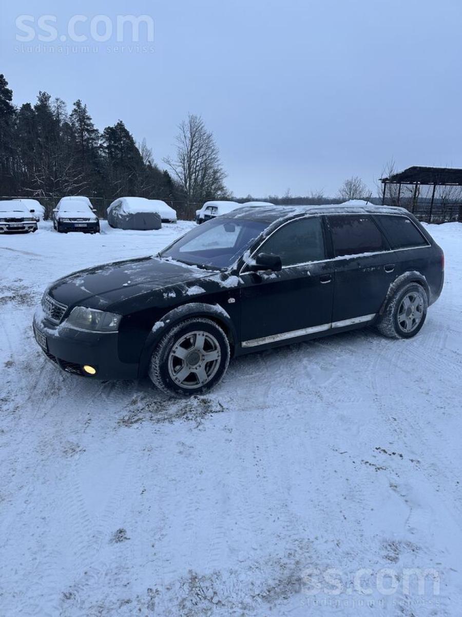 Melns Audi Allroad 2004 Madona, ar dzinēja tilpumu 2.70 L un nobraukumu 366 tūkst. km par 5000 €, foto 2 vietnē AUTOMOTO.COM.LV