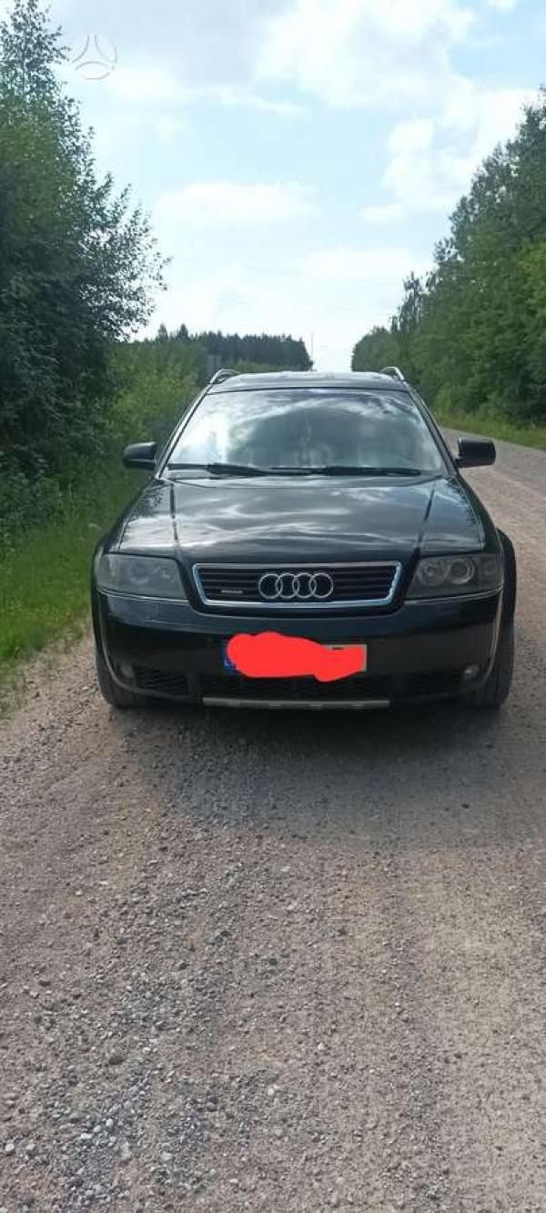 Melns Audi Allroad 2004 Viļņa, ar dzinēja tilpumu 2.50 L un nobraukumu 380 tūkst. km par 1799 €, foto 1 vietnē AUTOMOTO.COM.LV