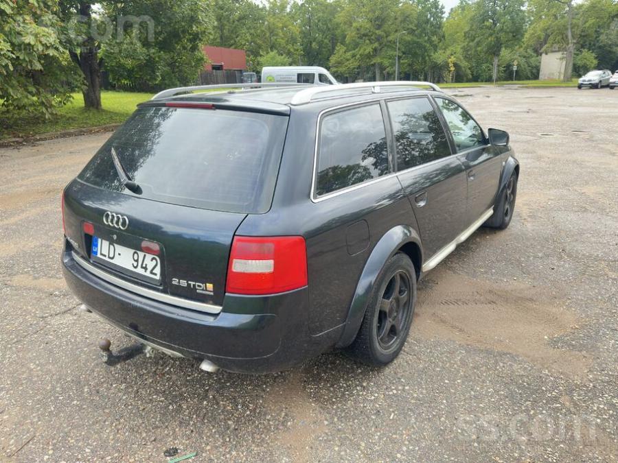 Черный Ауди Олроуд 2004 в Валмиера, объемом двигателя 2.50 л и пробегом 450 тыс. км за 2300 €, фото 5 на AUTOMOTO.COM.LV