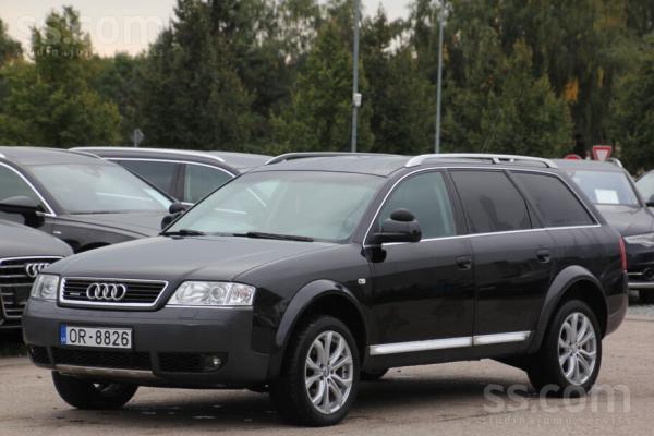 Melns Audi Allroad 2004 Tukums, ar dzinēja tilpumu 2.50 L un nobraukumu 389 tūkst. km par 1300 €, foto 1 vietnē AUTOMOTO.COM.LV