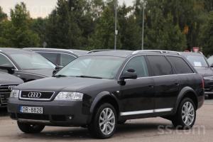 Black Audi Allroad 2004 in Tukums, with an engine capacity of 2.50 L and mileage of 389 thousand km for 1300 €, photo  on AUTOMOTO.COM.LV