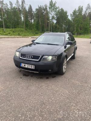 Black Audi Allroad 2005 in Riga, with an engine capacity of 2.50 L and mileage of 308 thousand km for 2200 €, photo  on AUTOMOTO.COM.LV