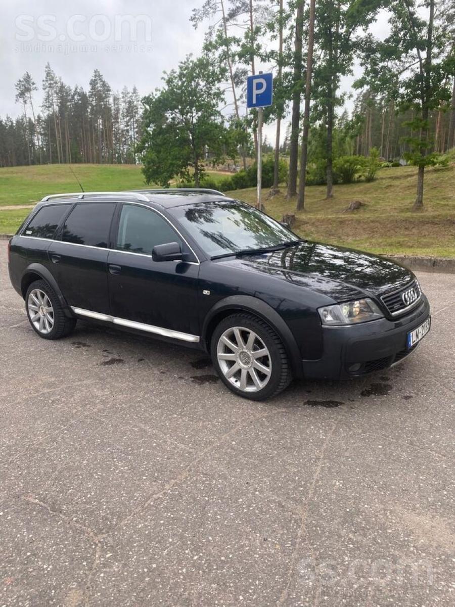 Black Audi Allroad 2005 in Riga, with an engine capacity of 2.50 L and mileage of 308 thousand km for 2200 €, photo 3 on AUTOMOTO.COM.LV
