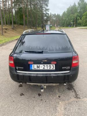 Black Audi Allroad 2005 in Riga, with an engine capacity of 2.50 L and mileage of 308 thousand km for 2200 €, photo 4 on AUTOMOTO.COM.LV