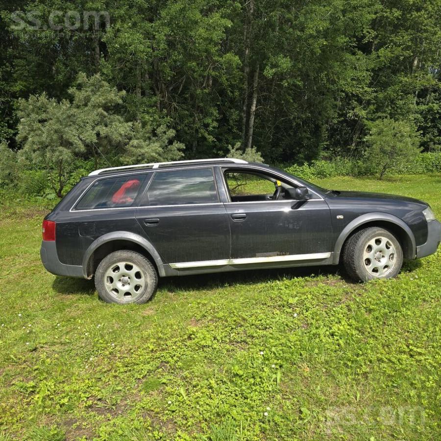 Melns Audi Allroad 2005 Cēsis, ar dzinēja tilpumu 2.50 L un nobraukumu 438 tūkst. km par 1150 €, foto 1 vietnē AUTOMOTO.COM.LV