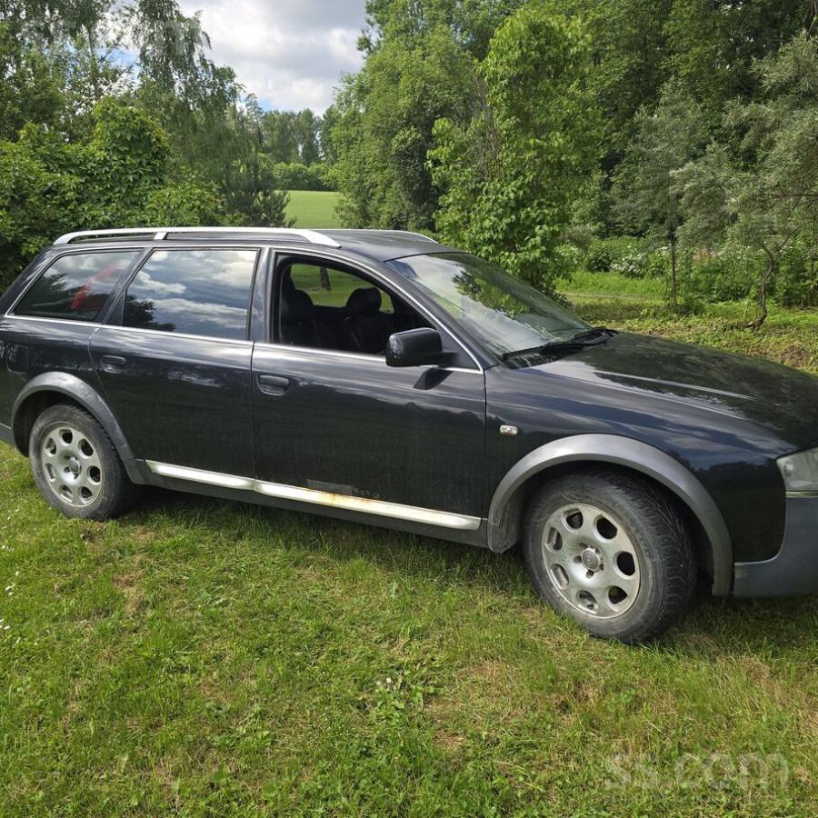 Melns Audi Allroad 2005 Cēsis, ar dzinēja tilpumu 2.50 L un nobraukumu 438 tūkst. km par 1150 €, foto 9 vietnē AUTOMOTO.COM.LV