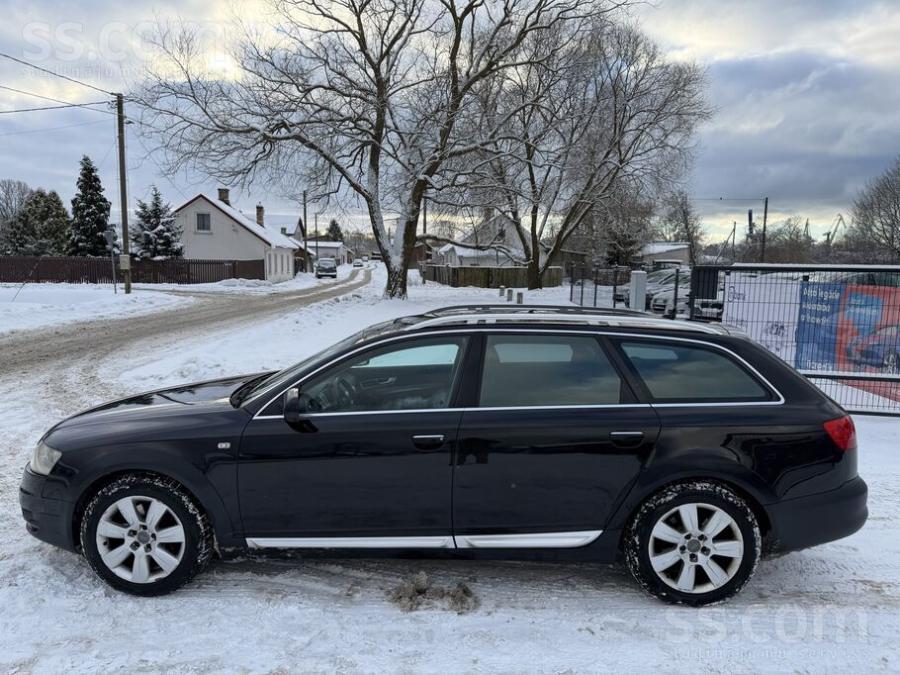Black Audi Allroad 2006 in Ventspils, with an engine capacity of 3.00 L and mileage of 430 thousand km for 4200 €, photo 7 on AUTOMOTO.COM.LV