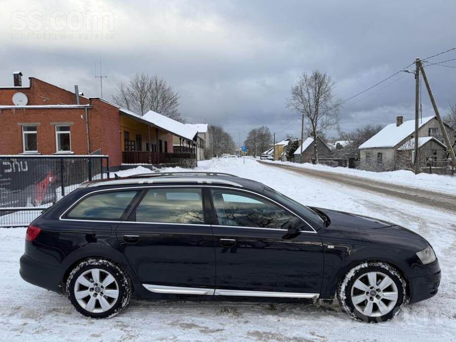 Black Audi Allroad 2006 in Ventspils, with an engine capacity of 3.00 L and mileage of 430 thousand km for 4200 €, photo 8 on AUTOMOTO.COM.LV