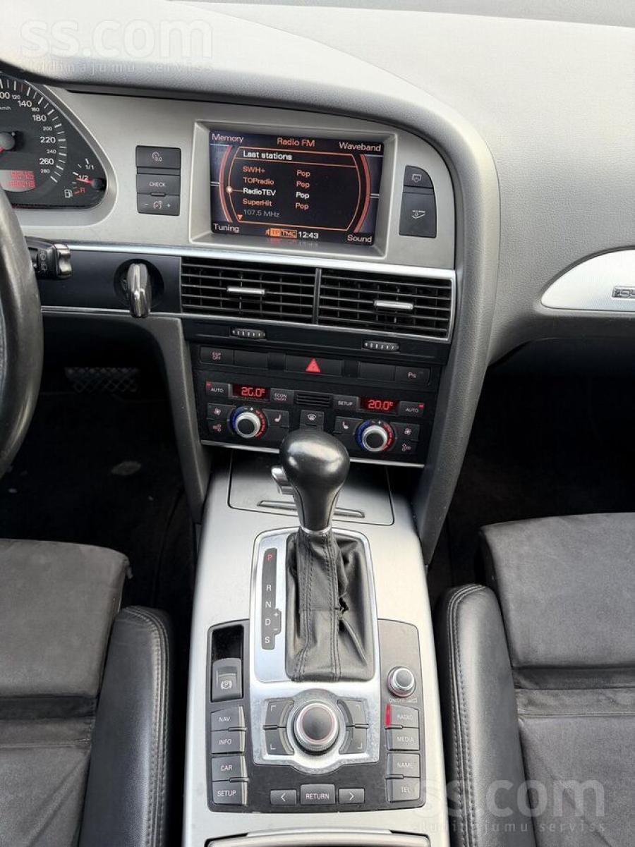 Black Audi Allroad 2006 in Ventspils, with an engine capacity of 3.00 L and mileage of 430 thousand km for 4200 €, photo 15 on AUTOMOTO.COM.LV