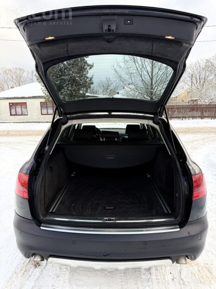 Black Audi Allroad 2006 in Ventspils, with an engine capacity of 3.00 L and mileage of 430 thousand km for 4200 €, photo 16 on AUTOMOTO.COM.LV