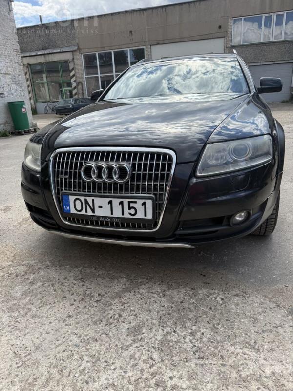 Melns Audi Allroad 2006 Rīga, ar dzinēja tilpumu 3.00 L un nobraukumu 250 tūkst. km par 4300 €, foto 1 vietnē AUTOMOTO.COM.LV