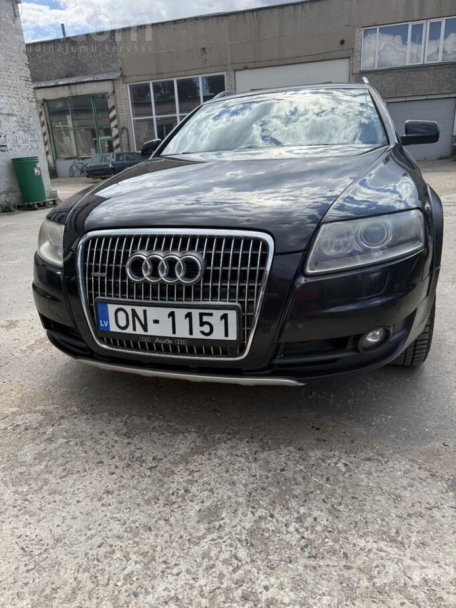 Melns Audi Allroad 2006 Rīga, ar dzinēja tilpumu 3.00 L un nobraukumu 250 tūkst. km par 4300 €, foto 1 vietnē AUTOMOTO.COM.LV