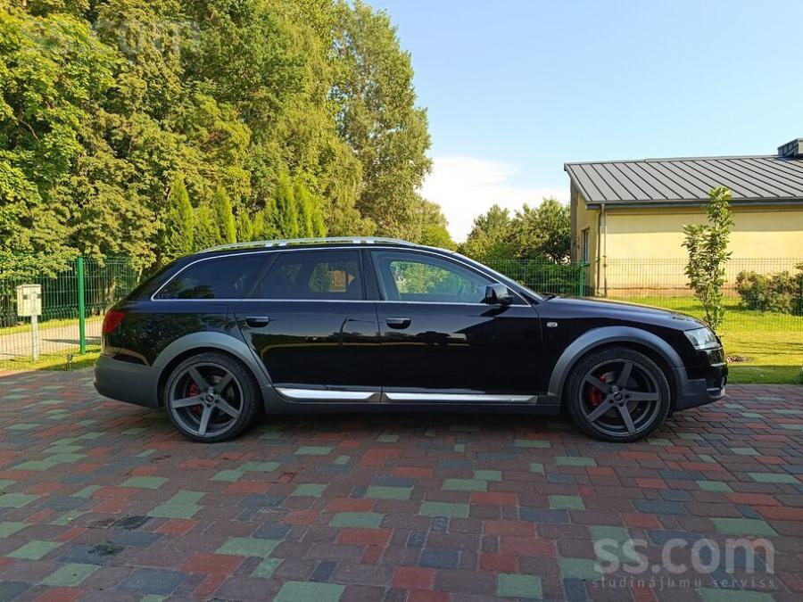 Melns Audi Allroad 2006 Bauska, ar dzinēja tilpumu 3.00 L un nobraukumu 277 tūkst. km par 5200 €, foto 1 vietnē AUTOMOTO.COM.LV