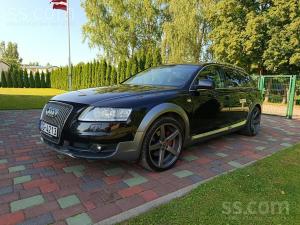 Melns Audi Allroad 2006 Bauska, ar dzinēja tilpumu 3.00 L un nobraukumu 277 tūkst. km par 5200 €, foto 3 vietnē AUTOMOTO.COM.LV