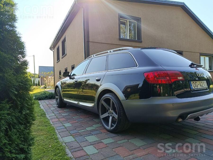 Melns Audi Allroad 2006 Bauska, ar dzinēja tilpumu 3.00 L un nobraukumu 277 tūkst. km par 5200 €, foto 4 vietnē AUTOMOTO.COM.LV