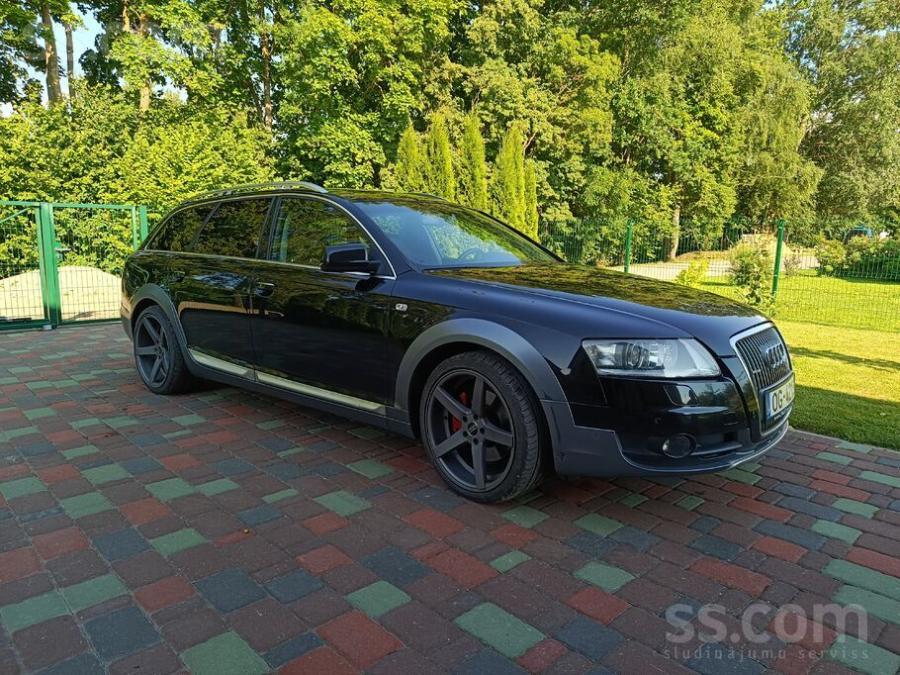 Melns Audi Allroad 2006 Bauska, ar dzinēja tilpumu 3.00 L un nobraukumu 277 tūkst. km par 5200 €, foto 5 vietnē AUTOMOTO.COM.LV