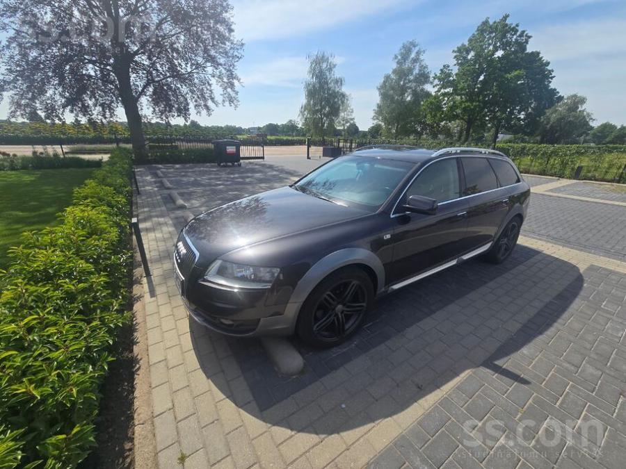Melns Audi Allroad 2007 Madona, ar dzinēja tilpumu 3.00 L un nobraukumu 287 tūkst. km par 4650 €, foto 1 vietnē AUTOMOTO.COM.LV