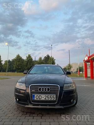 Black Audi Allroad 2007 in Riga, with an engine capacity of 2.70 L and mileage of 333 thousand km for 3490 €, photo 2 on AUTOMOTO.COM.LV