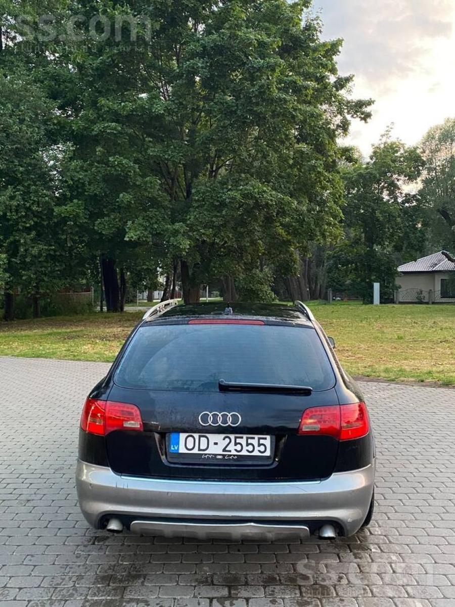 Black Audi Allroad 2007 in Riga, with an engine capacity of 2.70 L and mileage of 333 thousand km for 3490 €, photo 5 on AUTOMOTO.COM.LV