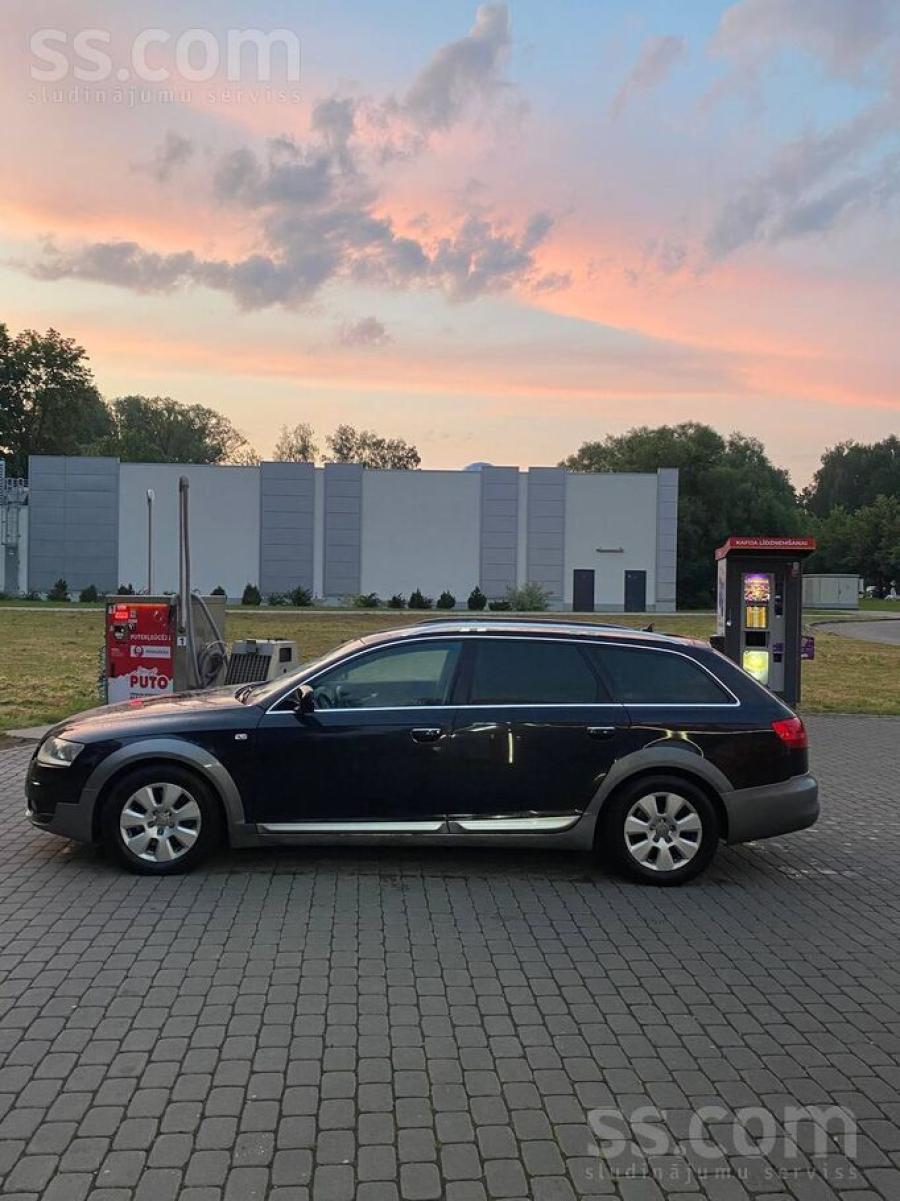 Black Audi Allroad 2007 in Riga, with an engine capacity of 2.70 L and mileage of 333 thousand km for 3490 €, photo 6 on AUTOMOTO.COM.LV