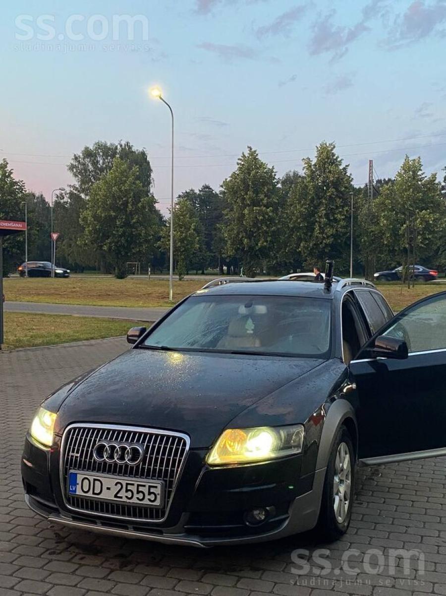Black Audi Allroad 2007 in Riga, with an engine capacity of 2.70 L and mileage of 333 thousand km for 3490 €, photo 11 on AUTOMOTO.COM.LV
