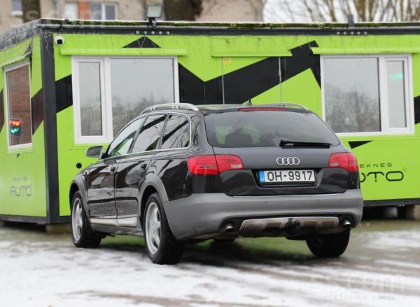 Black Audi Allroad 2007 in Rezekne, with an engine capacity of 3.00 L and mileage of 350 thousand km for 4495 €, photo 3 on AUTOMOTO.COM.LV