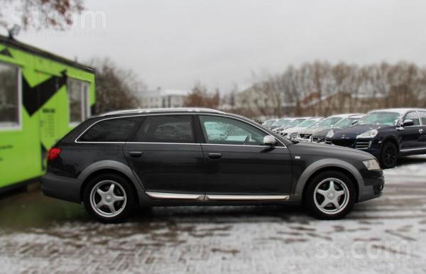 Black Audi Allroad 2007 in Rezekne, with an engine capacity of 3.00 L and mileage of 350 thousand km for 4495 €, photo 6 on AUTOMOTO.COM.LV