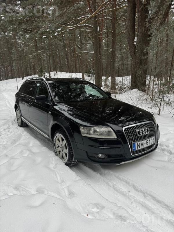 Black Audi Allroad 2007 in Ventspils, with an engine capacity of 3.00 L and mileage of 341 thousand km for 4400 €, photo 1 on AUTOMOTO.COM.LV