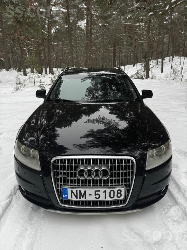 Black Audi Allroad 2007 in Ventspils, with an engine capacity of 3.00 L and mileage of 341 thousand km for 4400 €, photo 2 on AUTOMOTO.COM.LV