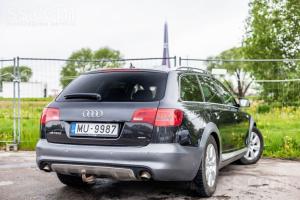 Black Audi Allroad 2007 in Riga, with an engine capacity of 3.00 L and mileage of 407 thousand km for 4490 €, photo 8 on AUTOMOTO.COM.LV