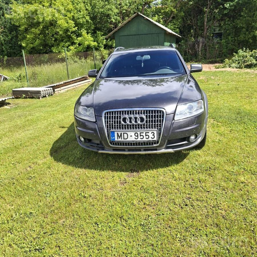 Melns Audi Allroad 2007 Aizkraukle, ar dzinēja tilpumu 3.00 L un nobraukumu 240 tūkst. km par 3000 €, foto 1 vietnē AUTOMOTO.COM.LV