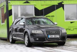 Melns Audi Allroad 2007 Rēzekne, ar dzinēja tilpumu 3.00 L un nobraukumu 350 tūkst. km par 4495 €, foto 3 vietnē AUTOMOTO.COM.LV